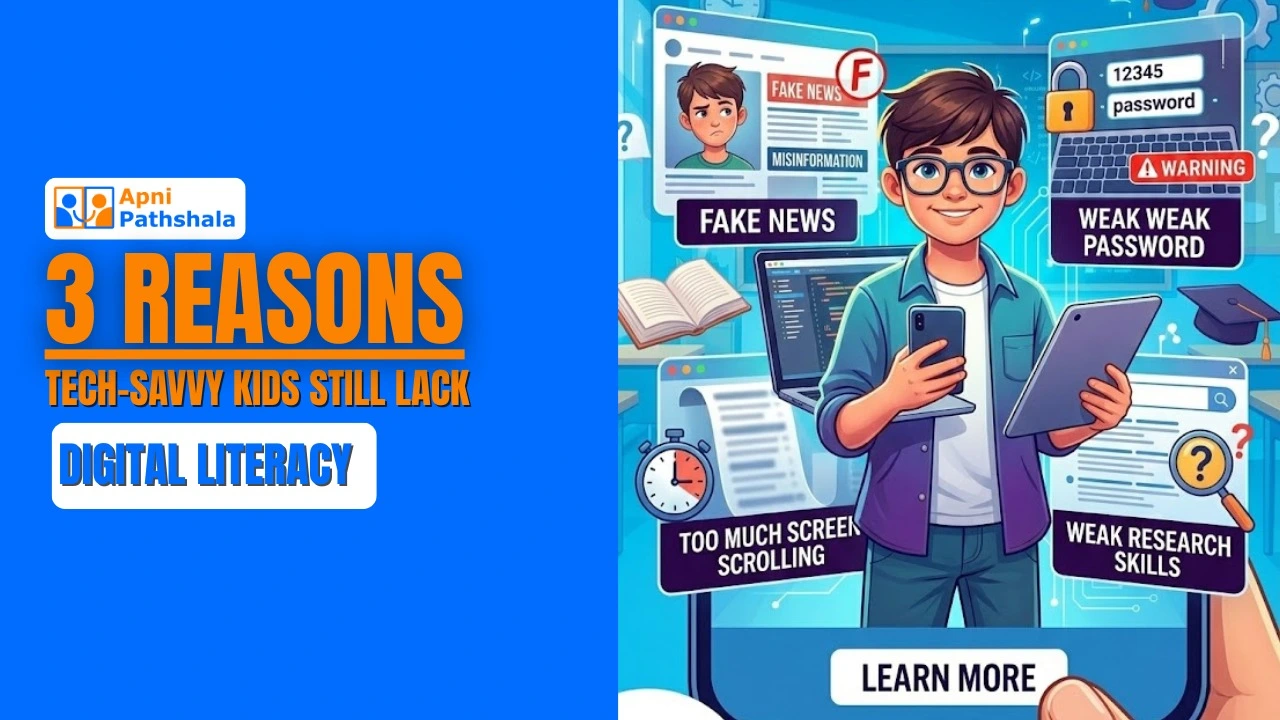 3 Reasons Tech-Savvy Kids Still Lack Digital Literacy